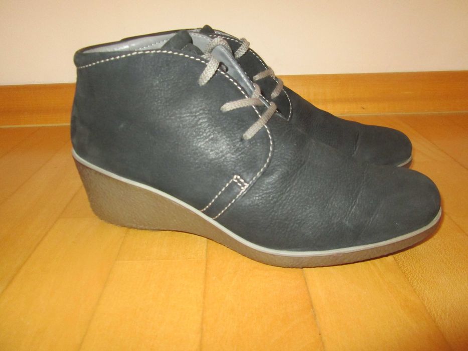 Buty,botki_ECCO_ damskie ,skórzane, rozmiar 38 Kęty • OLX.pl