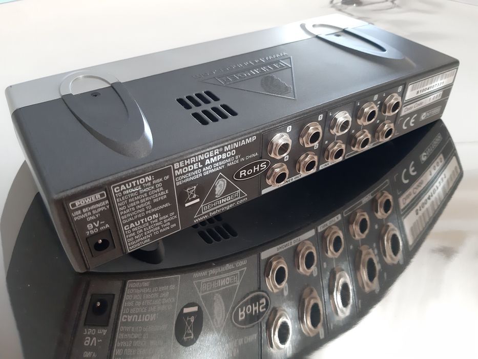 Behringer Mini Amp 800 original em bom estado Santo Isidoro • OLX Portugal