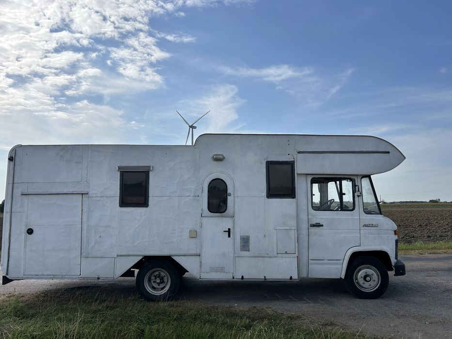 Dla ekscentryka Mercedes 608 oldscool 78 r kamper Węgrzynowo • OLX.pl