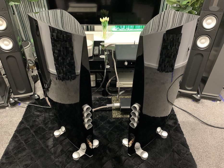 Hi-End Kolumny podłogowe Scansonic HD Q8 Piano Para Nowe Sklep 47300zl ...