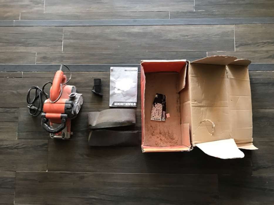 Lixadora Black & Decker lixadeira rolo fita Lordelo Do Ouro E ...