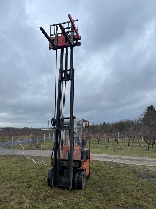 Wózek widłowy GPW 2005 terenowy wysoki maszt 5,5m 2 tony udźwigu FV23% Paprocin • OLX.pl