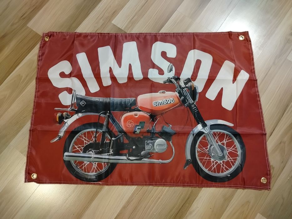 Plakat baner Simson sr2,S51 enduro,sr50 ,sr1, s53 Gniezno • OLX.pl