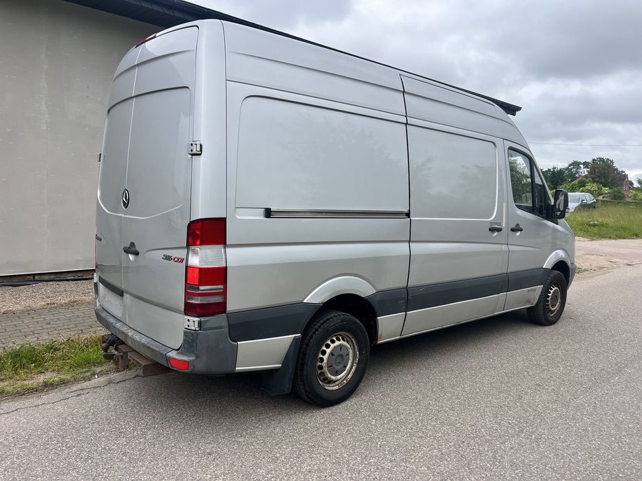 Sprinter 906 H2L2 2.2 CDI 163 KM Uszkodzony ! Klimatyzacja ! Kamień ...