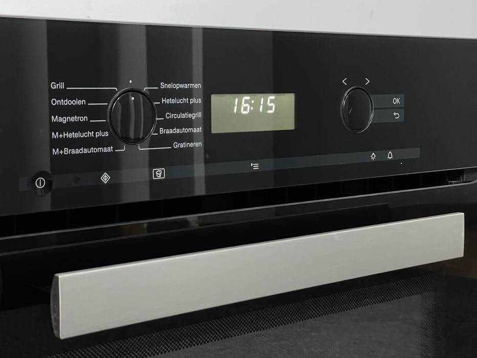 2в1 ДУХОВА ШАФА + Мікрохвильова піч Miele H6200 Чорний Обсидіан: 24 900 ...