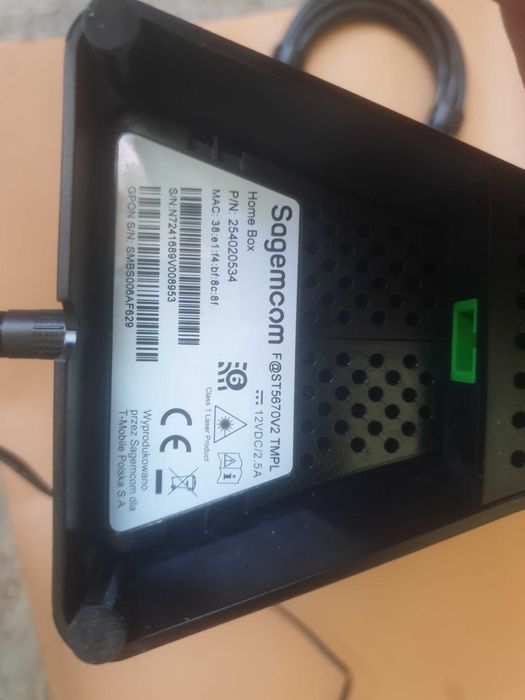 Router WIFI SAGECOM ST5670V2 - super stan - 2,4GHz 5GHz Warszawa ...