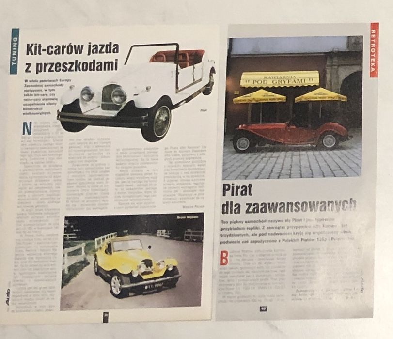 SAM-y KIT-CAR PIRAT NESTOR MAJESTIC fso polonez Fiat 125p Sobótka • OLX.pl