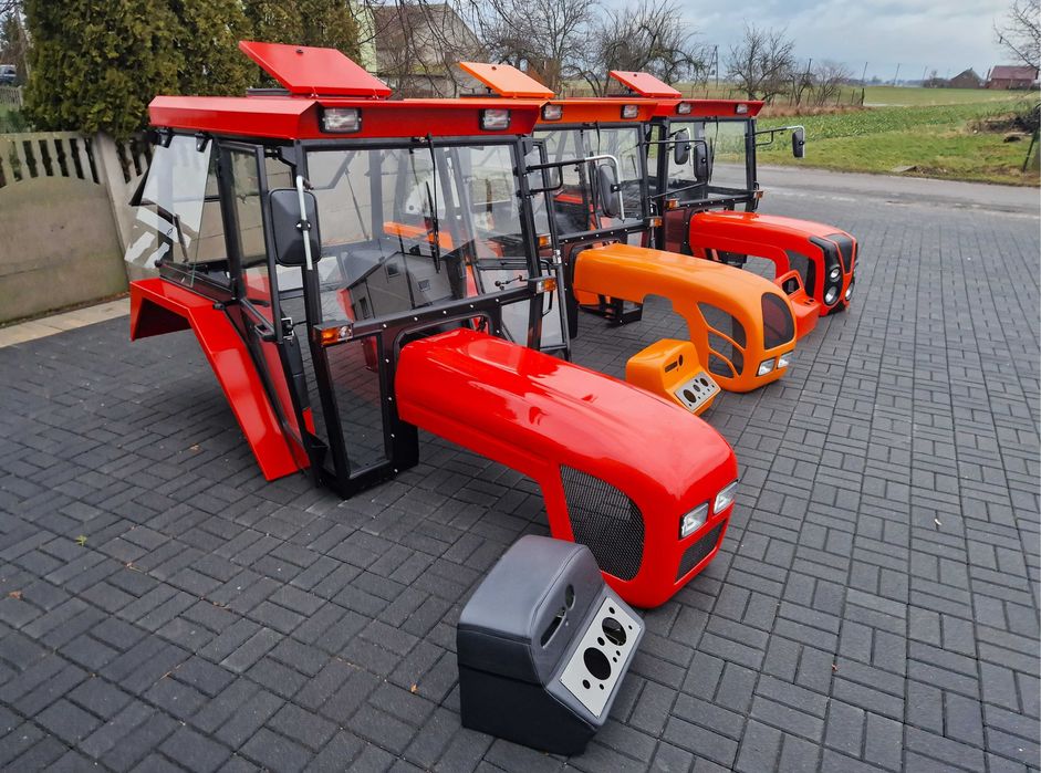 Kabina Ursus C360 C330 MF255 MTZ T25 Bizon kabiny ciągnikowe TRANSPORT ...