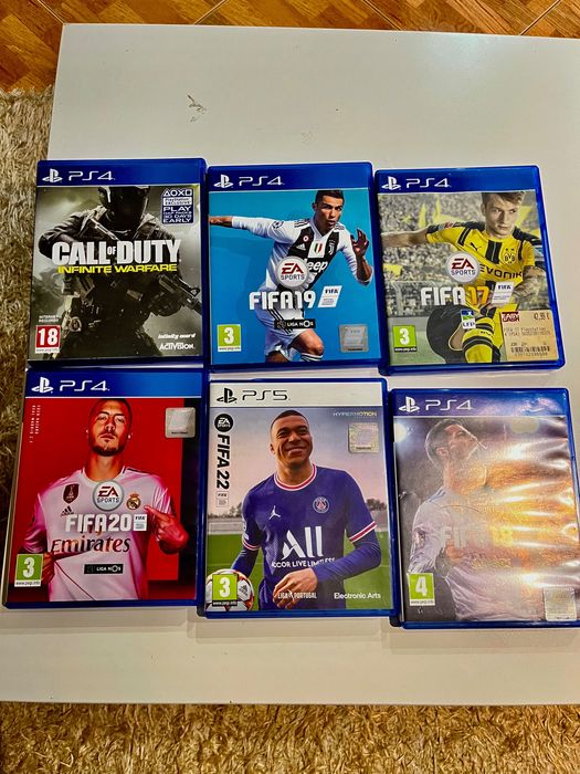 Jogos ps4 e ps5. Pombal • OLX Portugal