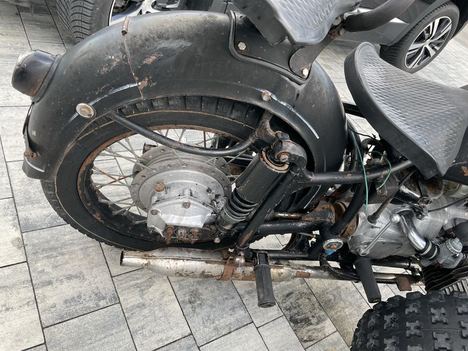 K 750 z wózkiem i dokumentami Broniszów • OLX.pl