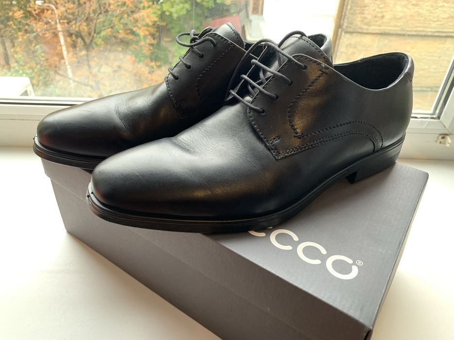 Чоловічі туфлі Ecco Melbourne, EU 46, 29.5 см: 2 400 грн. - Інші туфлі Київ на Olx