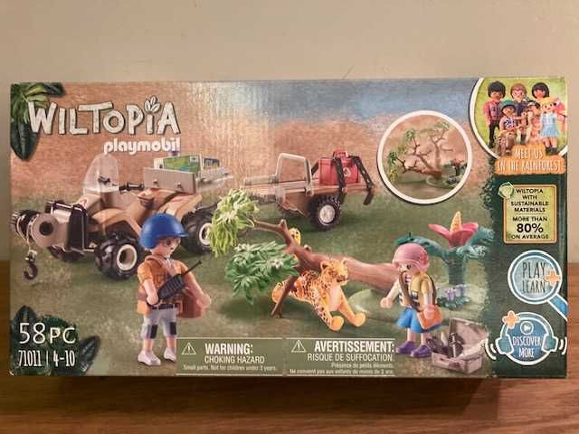Quad ratunkowy dla zwierząt Playmobil Wiltopia 71011 Klocki Dla Dzieci ...