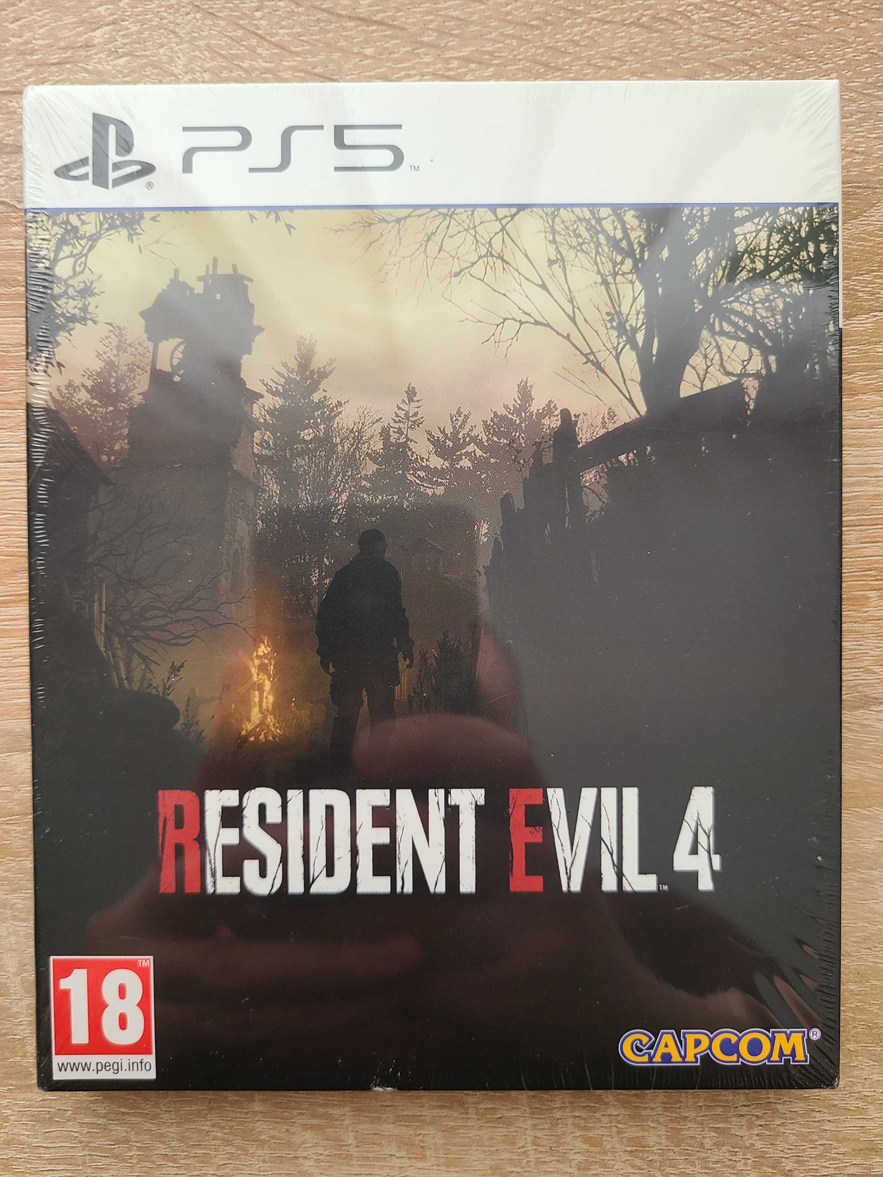 Ps4 Ps5 Диск Resident Evil 4 Remake Steelbook новий рос мова 4 700