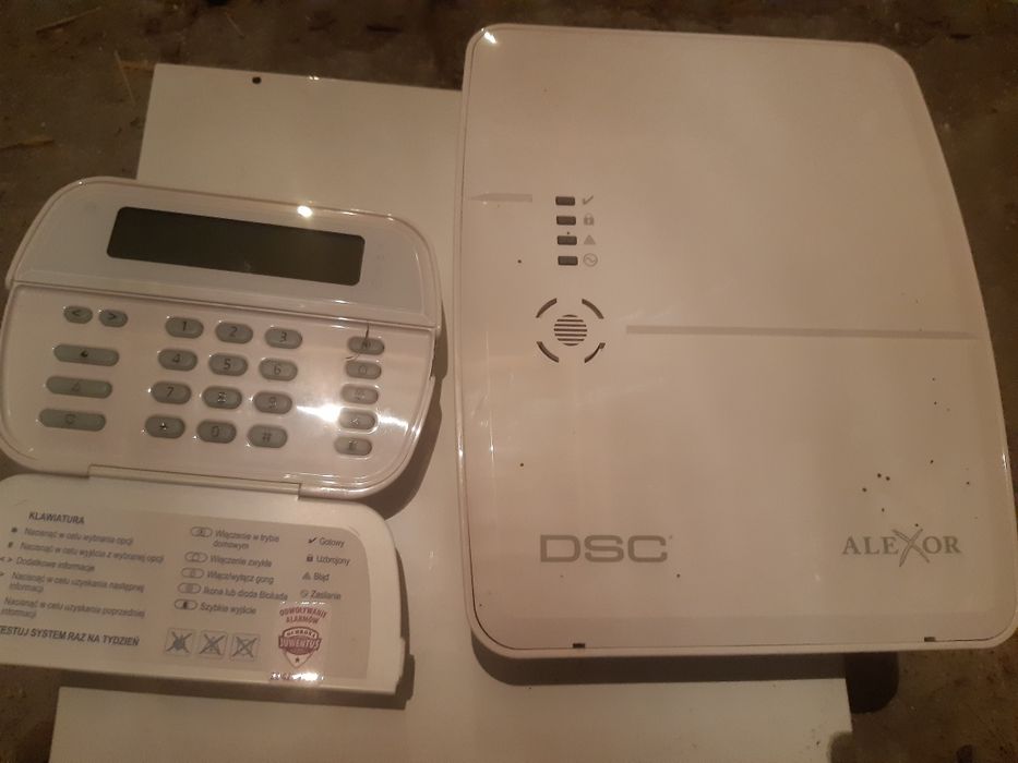 Centrala alarmowa bezprzewodowa ALEXOR 495 4EU DSC Warszawa Rembertów ...
