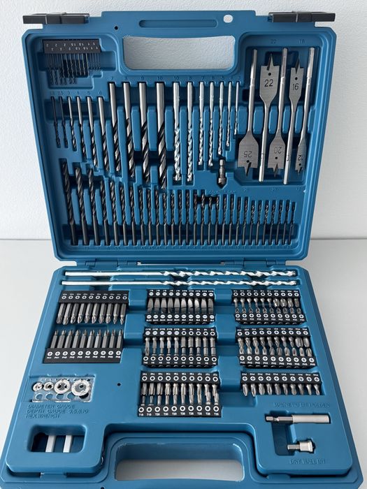 Комбінований інструмент набір свердла та біти Makita 256 шт E-11689: 3 ...