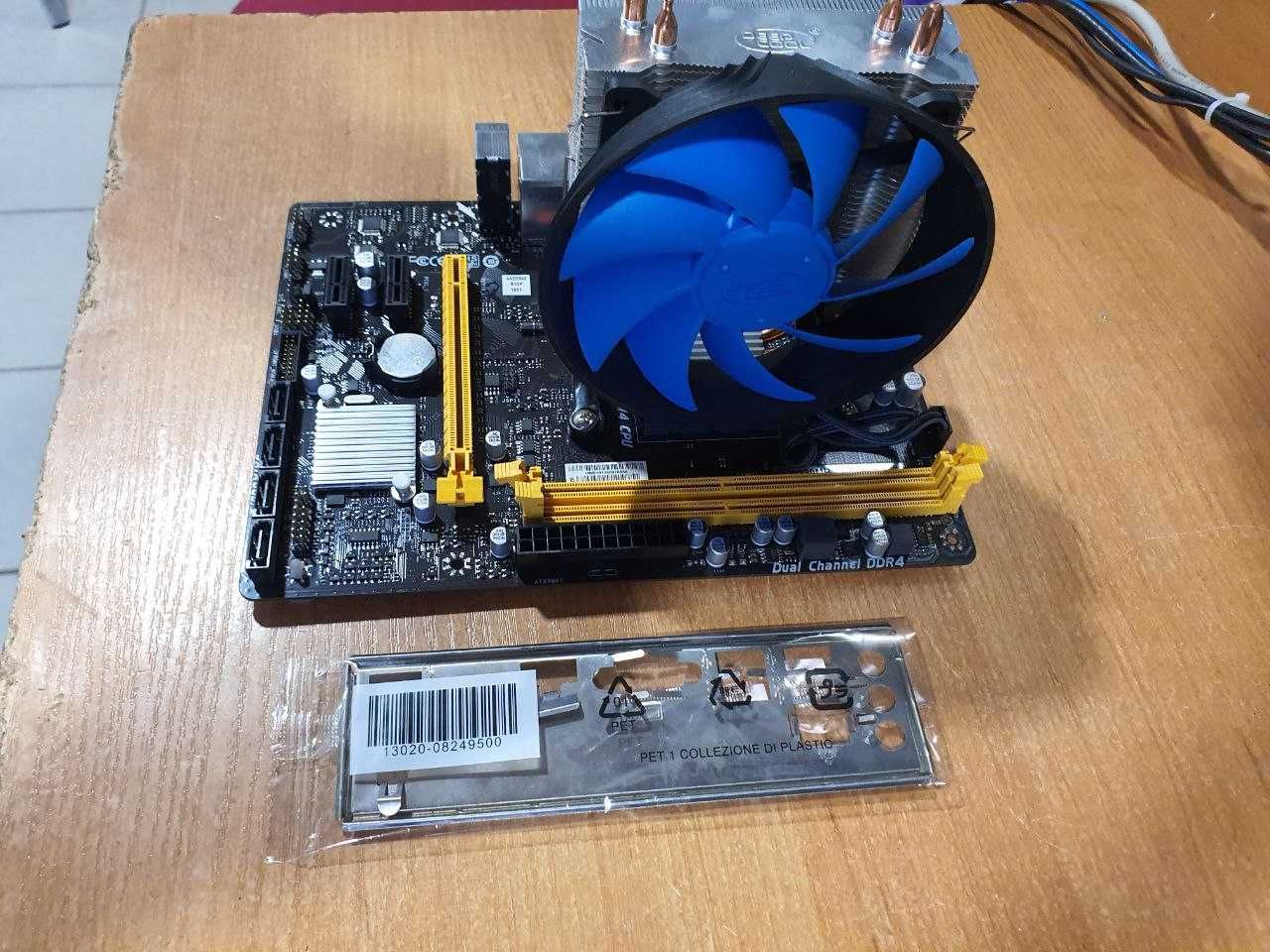 Материнская плата sAM4 Biostar A320MH с Ryzen 5 5500 Deep Cool 200.: 4 ...