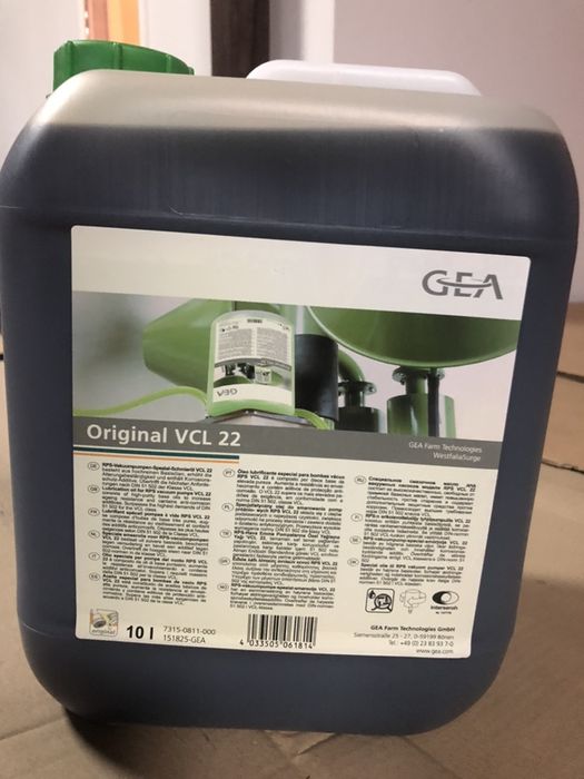 Olej do Dojarki Original VCL 22 Westfalia GEA do pompy podciśnienia ...