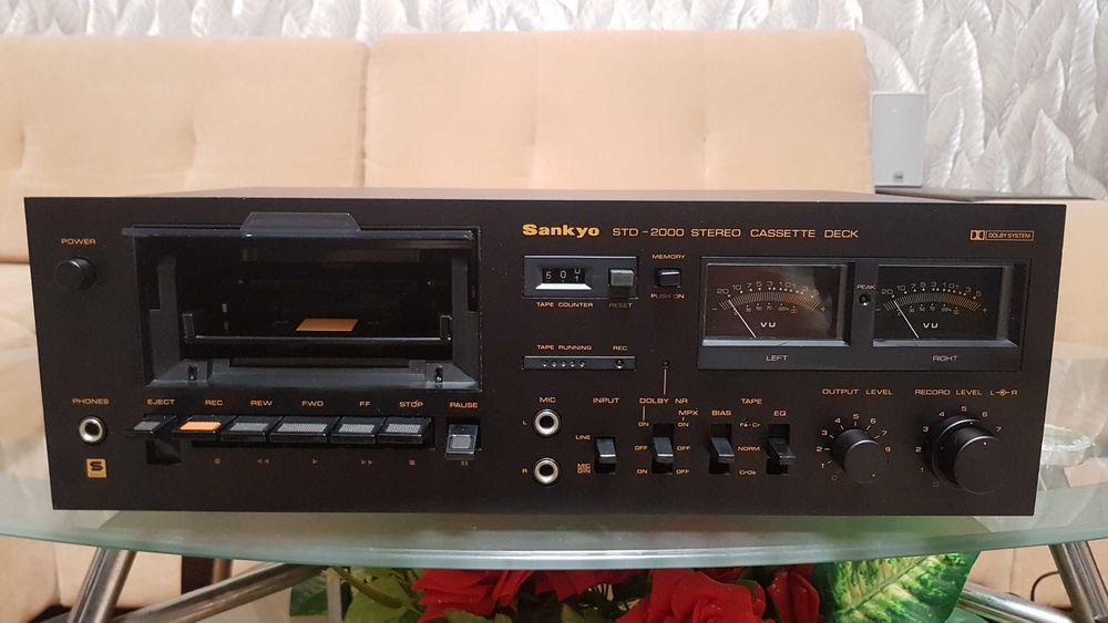 Кассетная дека Sankyo STD-2000 stereo made in Japan: 8 000 грн. - Магнитолы Кривой Рог на Olx