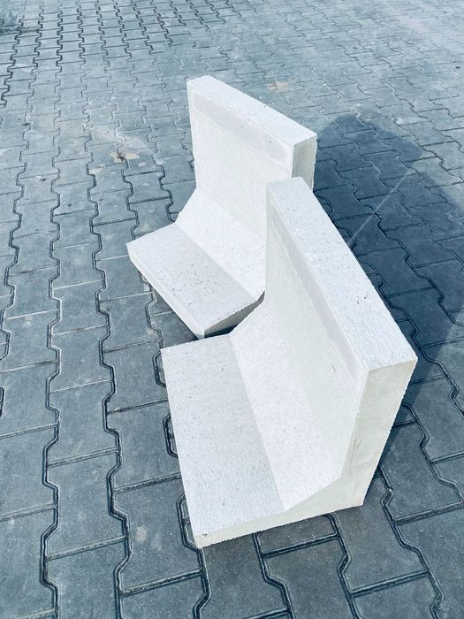 Elka betonowa BIAŁA 50 70 90 cm ściana Mur oporowy zbrojony PRODUCENT ...