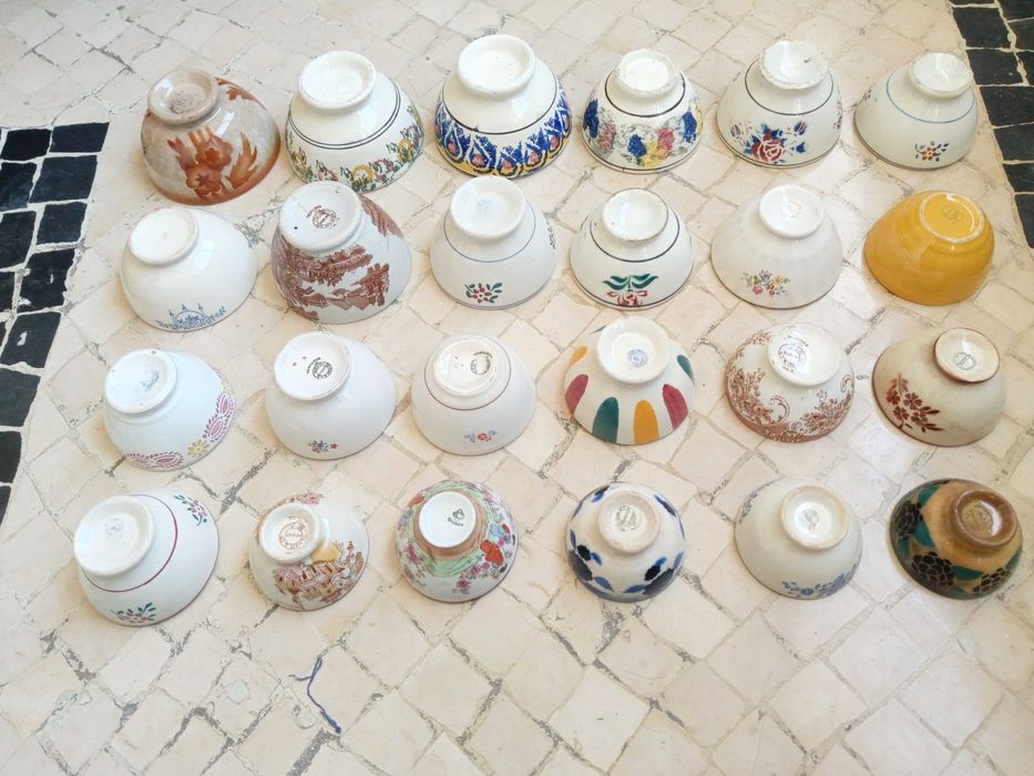 24 malgas / tigelas antigas Almada, Cova Da Piedade, Pragal E Cacilhas ...