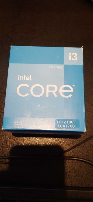 Intel core i3 12100f box Wrocław Krzyki • OLX.pl
