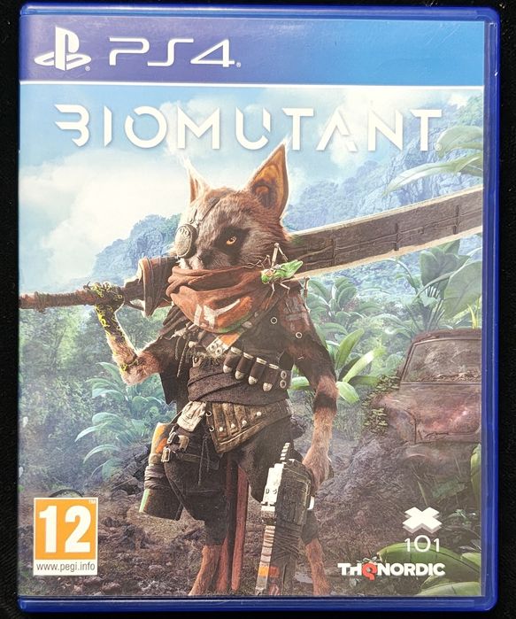 Biomutant PL Dubbing po polsku PS4+bezpł update do wersji PS5 BDB stan ...