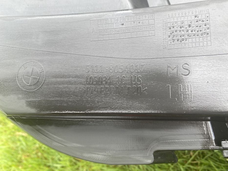 Кронштейн противотуманной фары левый BMW X5 F15 M-Pack OEM 51118054: 1 ...