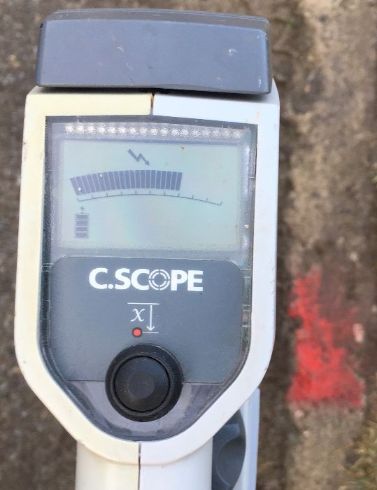 Radiodetektor wykrywacz kabli instalacji Cscope DXL4 pomiar głębokości ...