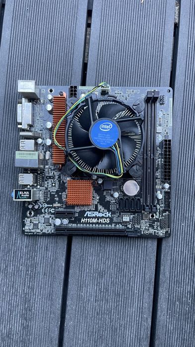 Płyta główna h110m-hds + i3 7gen socket 1151 Wrocław Fabryczna • OLX.pl