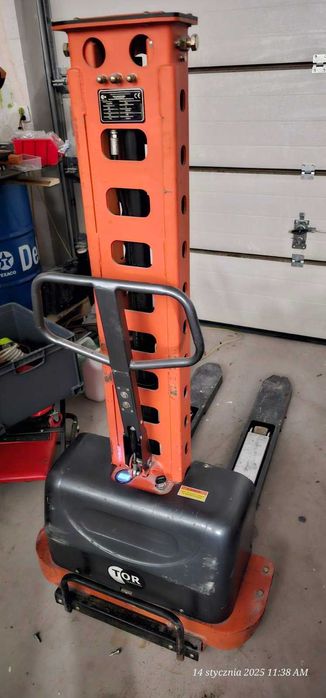 Winda samozaładowcza wózek podnośnik paletowy innolift - 600 kg ...