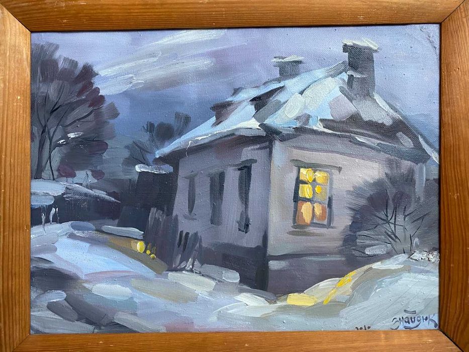 Картина олійними фарбами Авторська Пейзаж 750 грн Живопис Кременчук на Olx