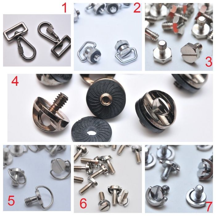 1/4 D-ring, петля, кольцо для фотоаппаратов Карабин для ремня Крепеж ...