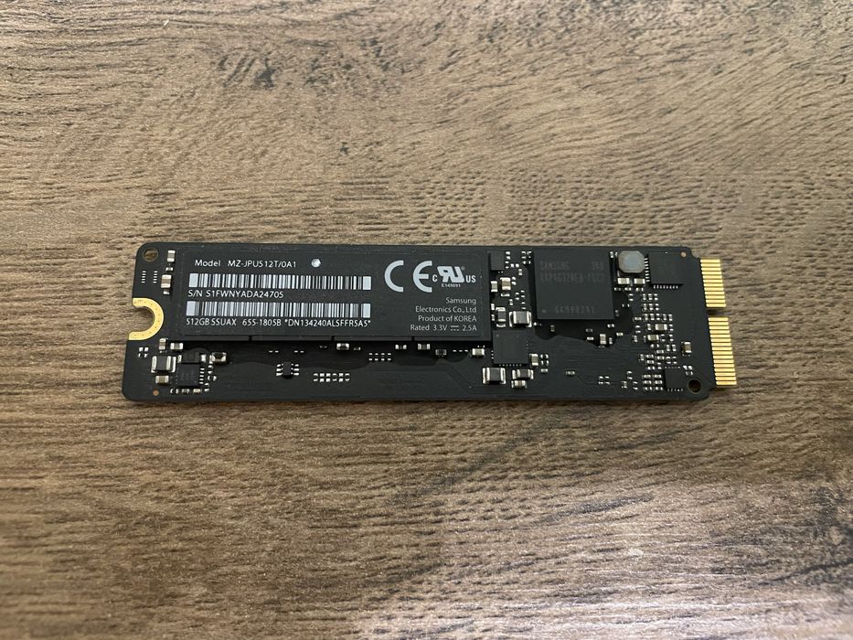 Apple SSD 512gb Samsung. Оригинал. Macbook Air/Pro.: 1 500 грн ...
