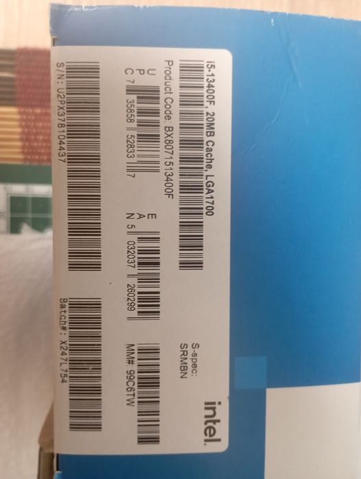 Кулер для процессора Intel core i5-13400F, LGA 1700: 200 грн ...