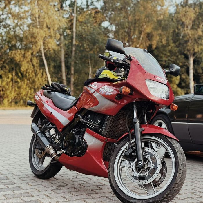 Kawasaki GPZ500S zarejestrowany na """ A 2 """" Aleksandrów Kujawski ...