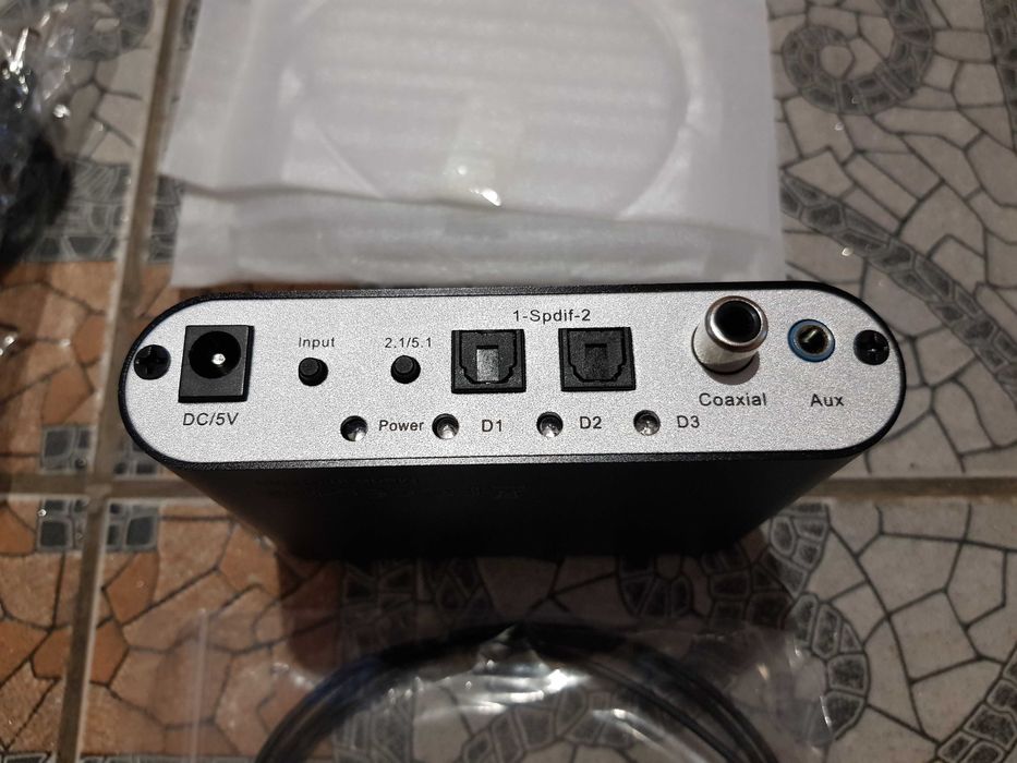 Аудіо перетворювач Hd audio rush digital surround sounddecoder: 815 грн ...
