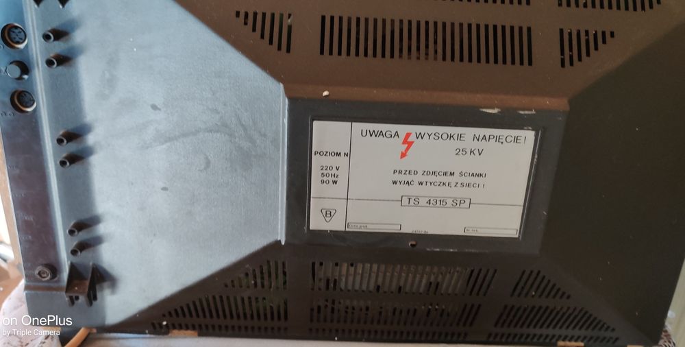 Telewizor Videoton tv nr.1 w PRL-U Białystok Zielone Wzgórza • OLX.pl