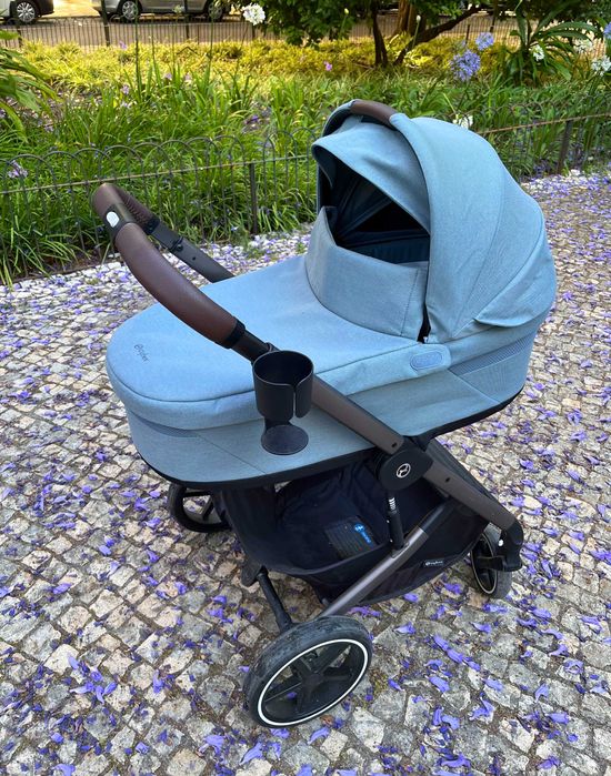 Alcofa Cybex Cot S Lux - Sky Blue (carrinho não incluído) Areeiro • OLX ...