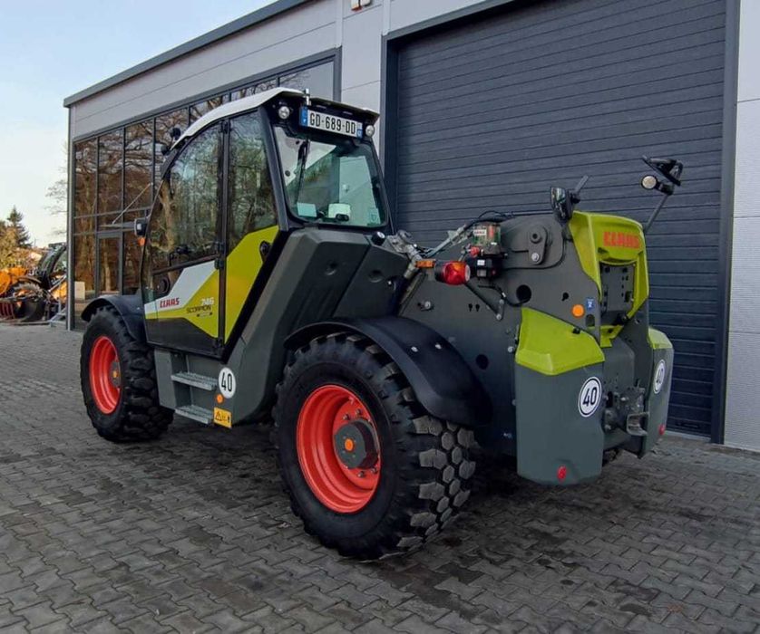CLAAS SCORPION 746 Varipower 2022r Full Opcja Klima Centralne Smarowan ...