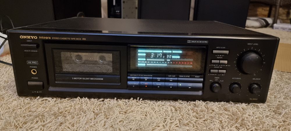 Magnetofon deck Onkyo TA 2850 made in Japan Katowice Zarzecze • OLX.pl