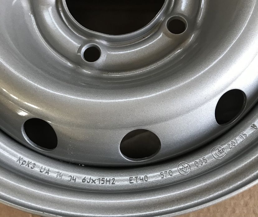 Диски колісні Шевроле Нива, ВАЗ-2123 R15 6J 5x139.7 ET 40: 1 050 грн ...