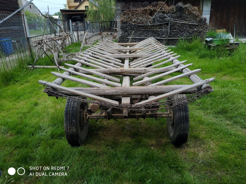 Wóz. Platforma do zwożenia siana lub słomy Kobyle • OLX.pl