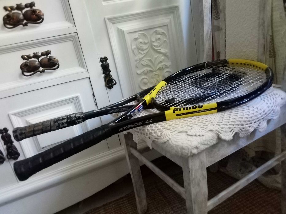 Rakietki TT scream prince carbon titanium tenisa palety ziemny Mayor ...