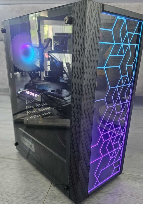 Komputer gamingowy RTX 3060ti/Ryzen 7 3700/DDR4 16GB/SSD+HDD1TB Wrocław ...