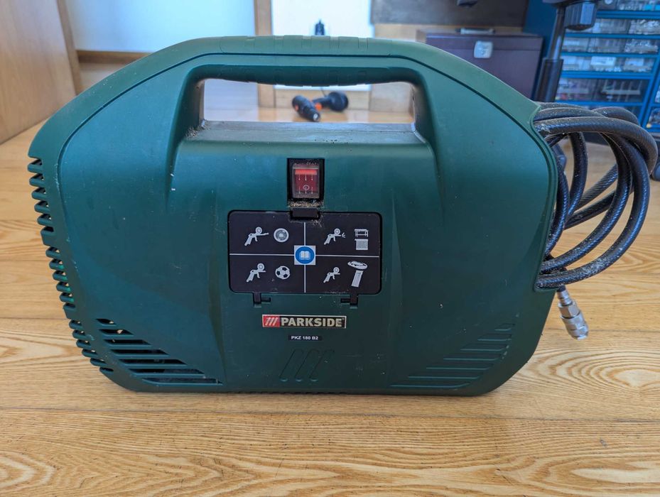 Compressor Portátil Parkside PKZ 180 Ramalde • OLX.pt