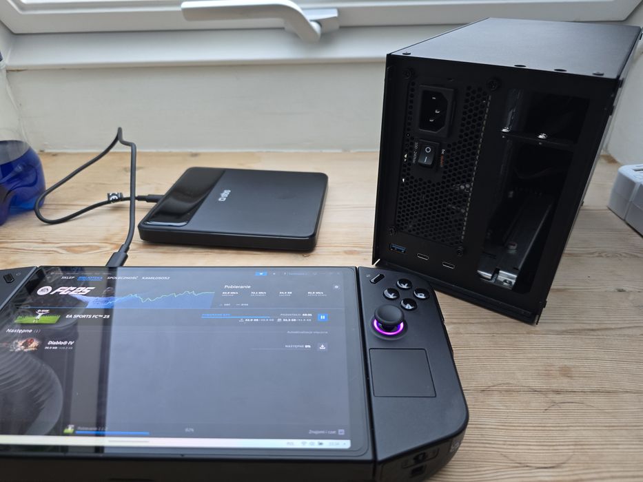 EGPU skrzynka handheld Legion Go / ROG Ally Ryglice • OLX.pl