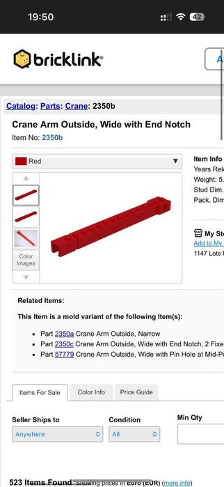 Lego Town 6484 Formula F1 9V Оригінал!: 1 950 грн. - Конструктори Київ ...