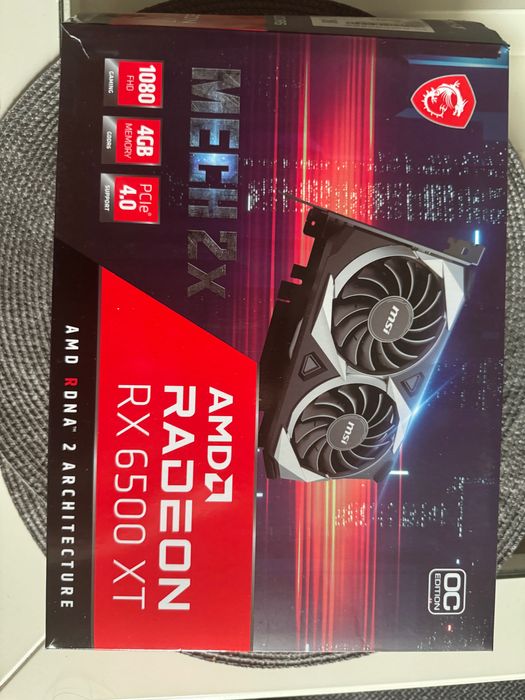 AMD Radeon 6500XT 4GB Chorzów • OLX.pl