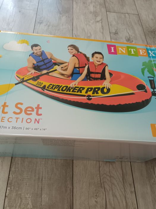 Nowy ponton Explorer Pro 300 Intex Stargard • OLX.pl