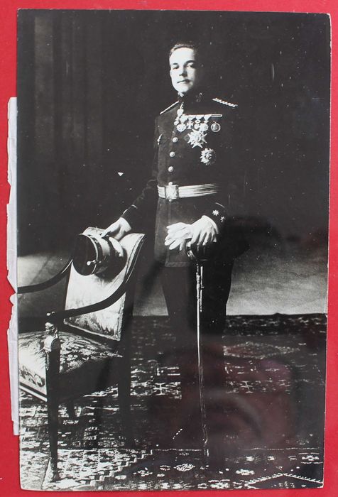 D Manuel II uniforme Coronel Honorário Infantaria 16 Castilla Espanha ...